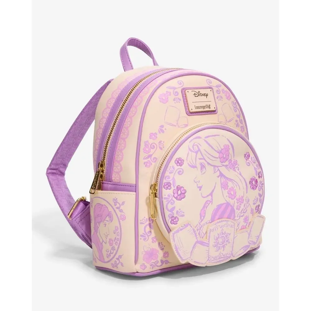 Loungefly | Bags | Loungefly Disney Tangled Rapunzel Sketched Mini ...